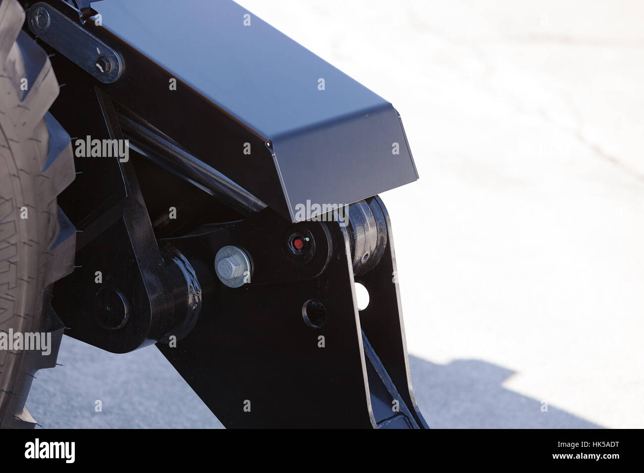 parts of machinery for the construction industry, note shallow depth of ...