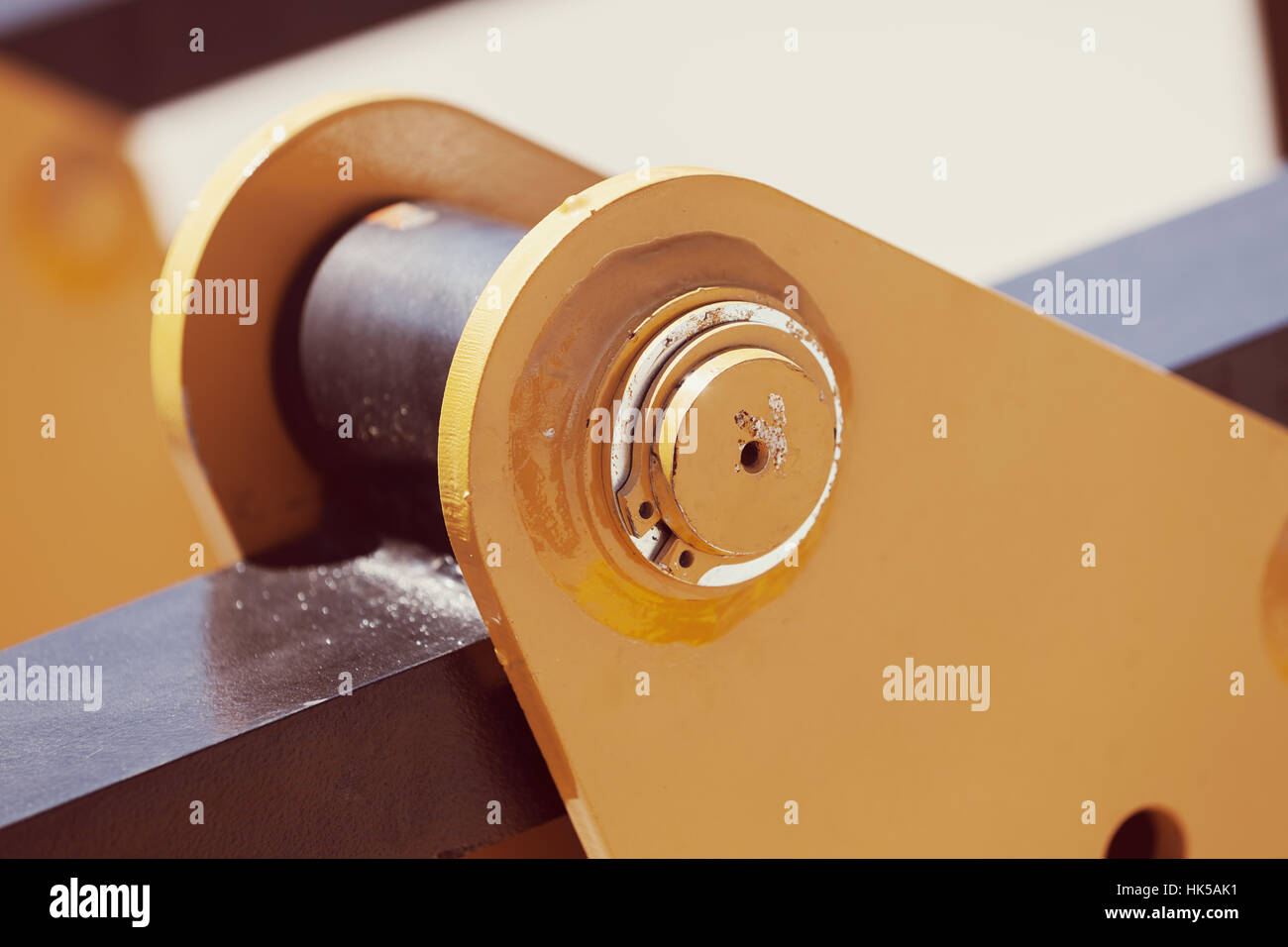 parts of machinery for the construction industry, note shallow depth of ...