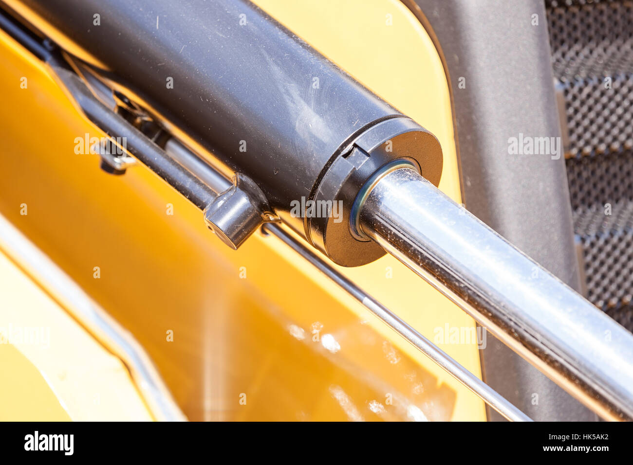 parts of machinery for the construction industry, note shallow depth of ...