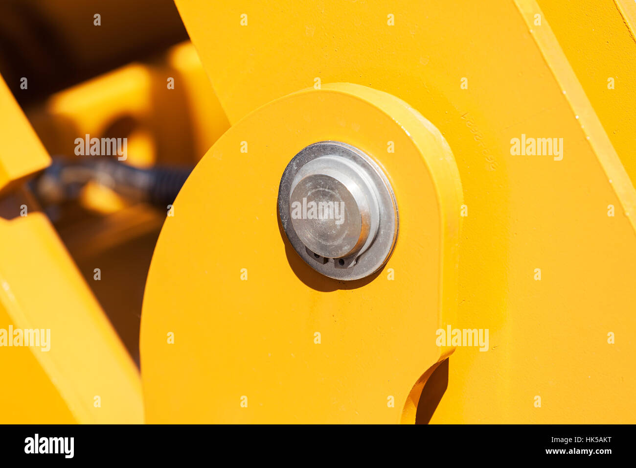parts of machinery for the construction industry, note shallow depth of ...