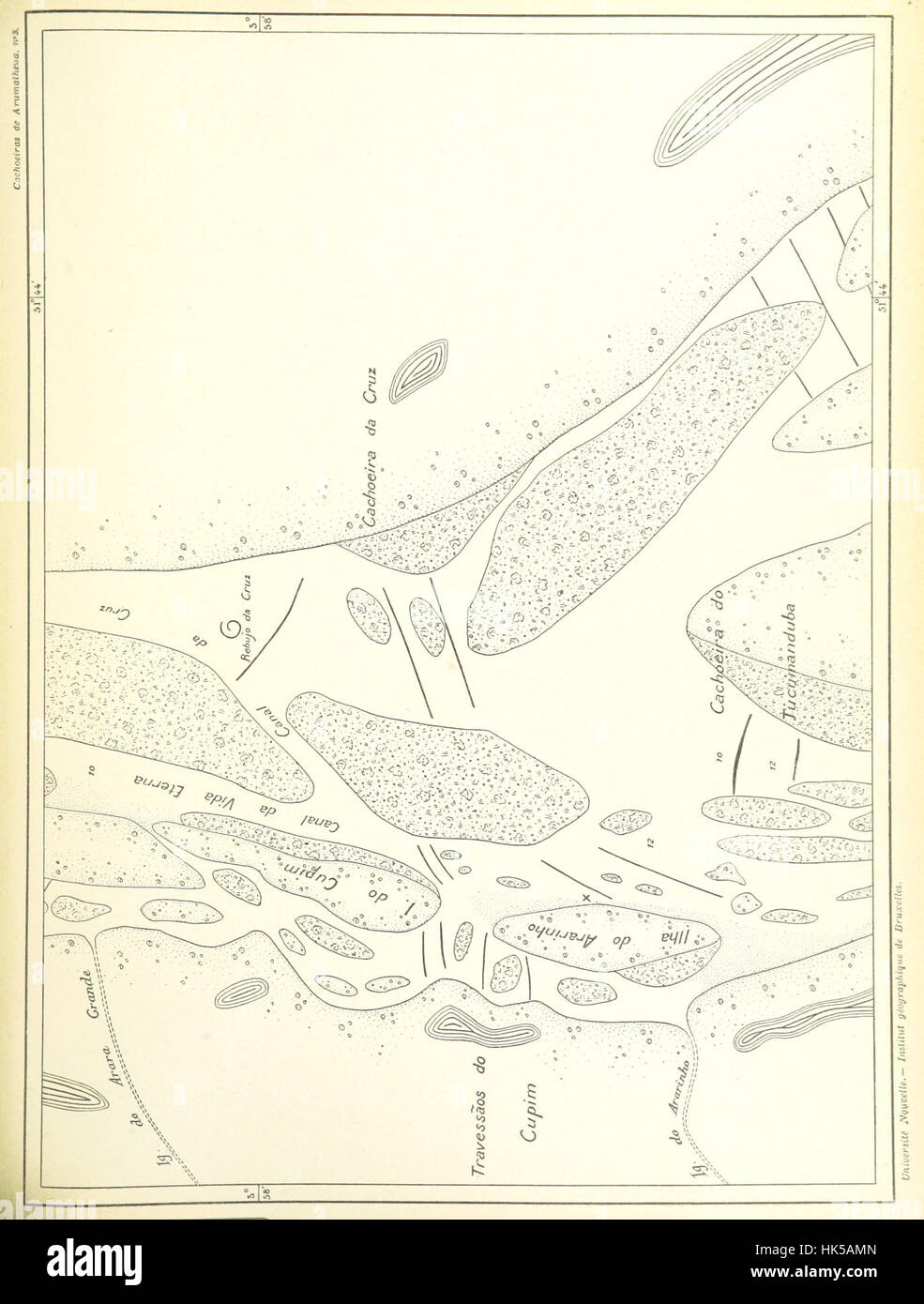 An illustration from 'Voyage à Itaboca et à l'Itacayuna', showing a ...