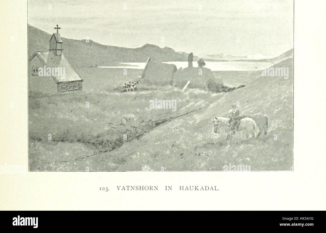 Image from a travel book documenting a pilgrimage to Iceland’s saga ...