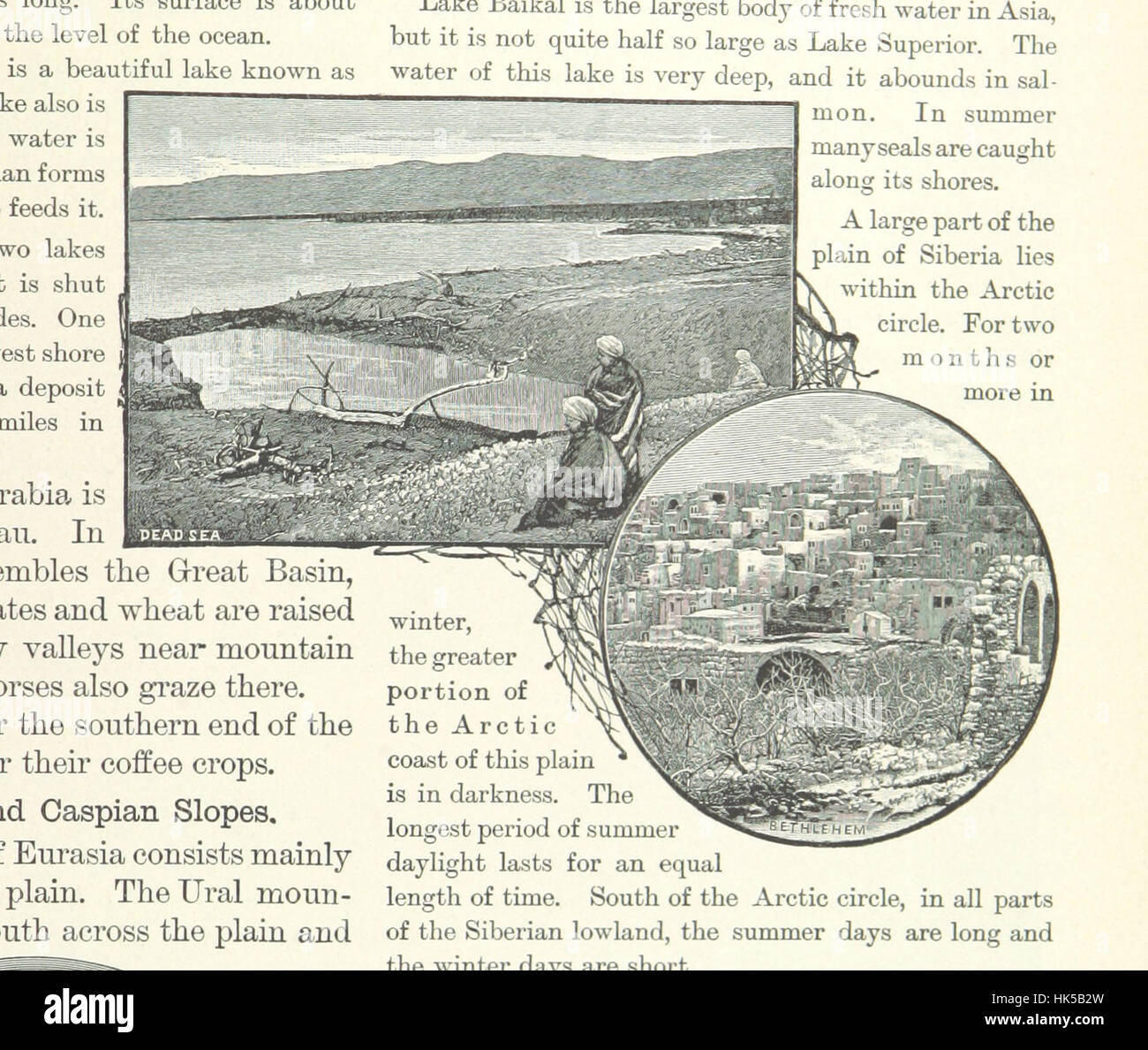 An illustration from 'New Canadian Geography', designed for use in ...