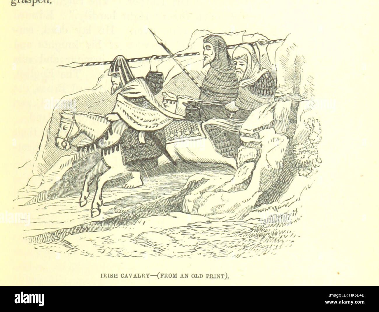Illustration from 'The History of Scotland', depicting significant ...