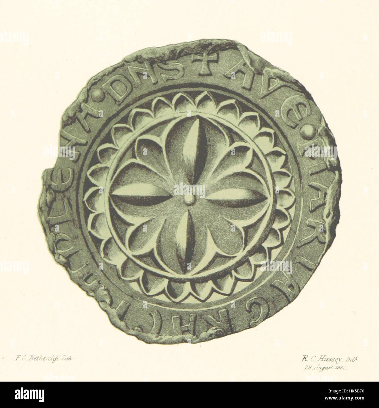 Image taken from page 18 of 'A Description of the Heart-Shrine in ...