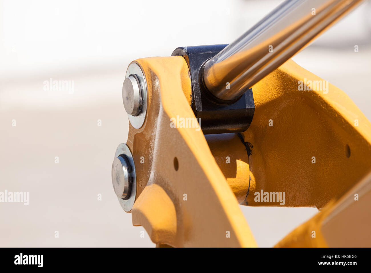 parts of machinery for the construction industry, note shallow depth of ...