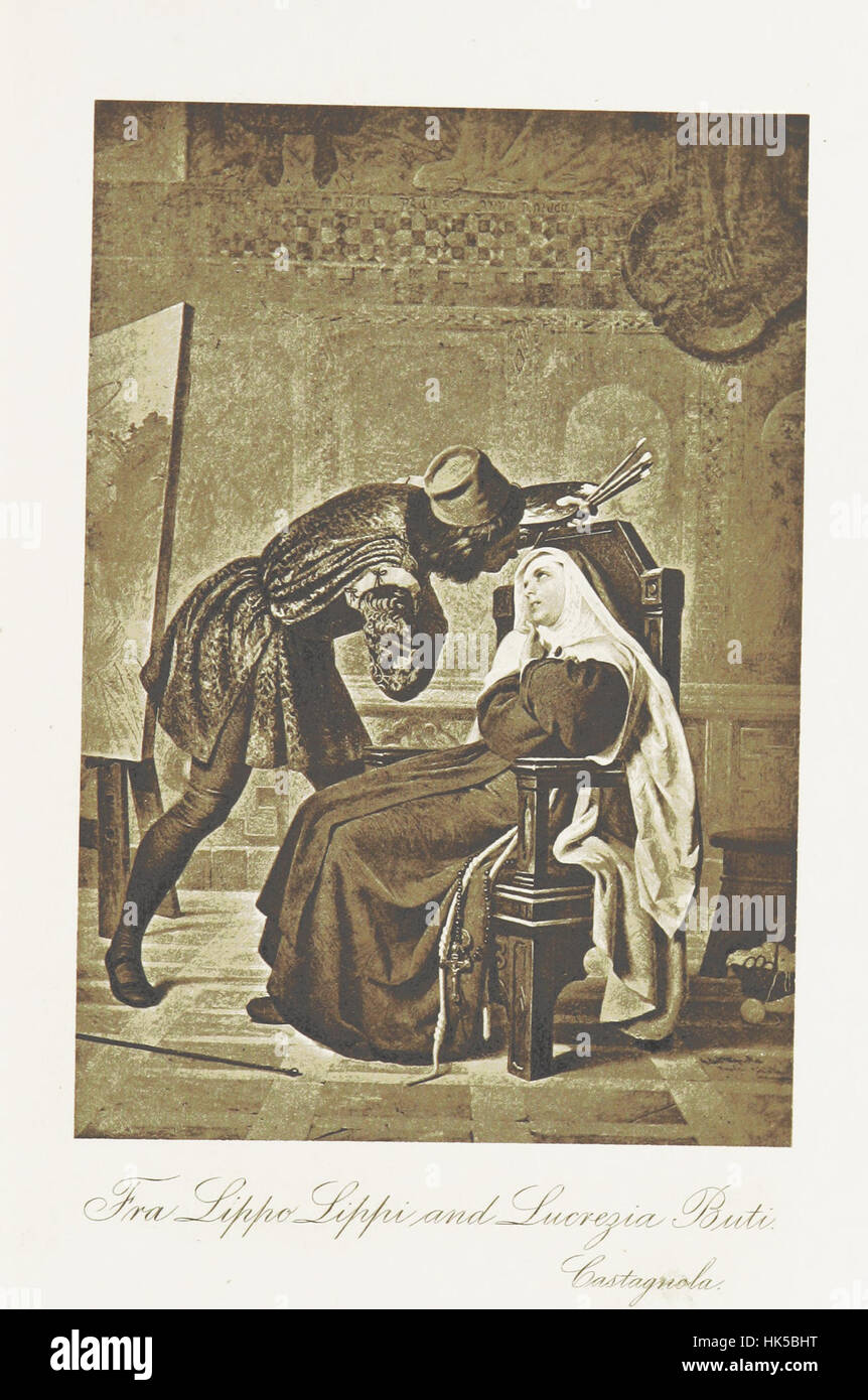 Image from 'Fra Lippo Lippi,' a romantic novel illustrated in the third ...