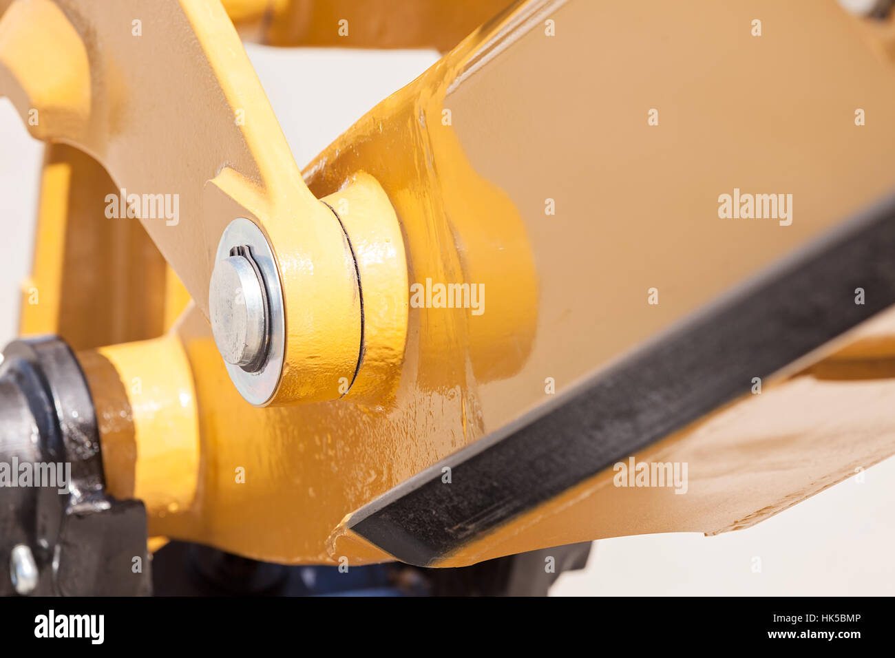 parts of machinery for the construction industry, note shallow depth of ...