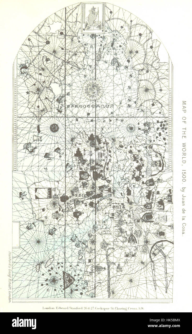 The image is from 'The Evolution of Geography,' tracing the development ...