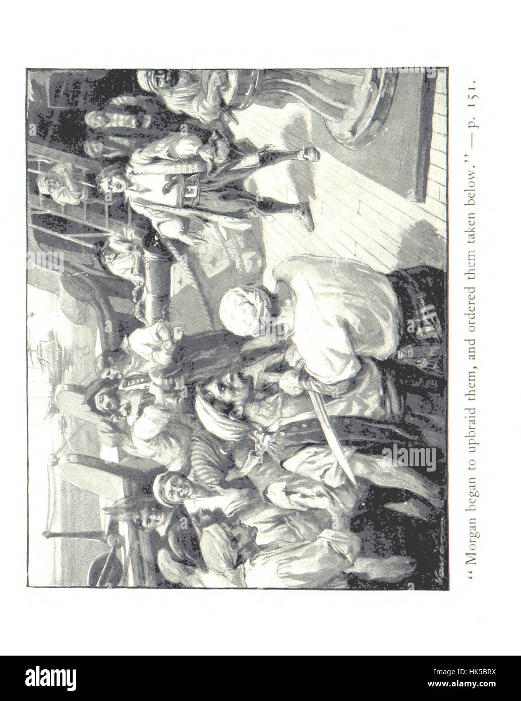 Illustration from 'Buccaneers and Pirates of Our Coasts', showing the ...