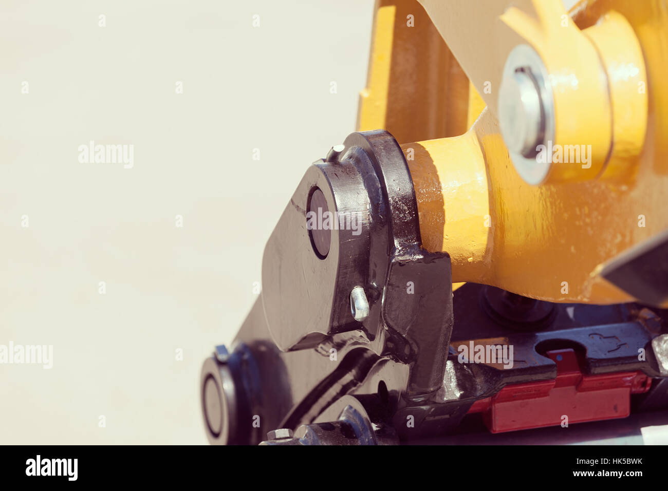 parts of machinery for the construction industry, note shallow depth of ...