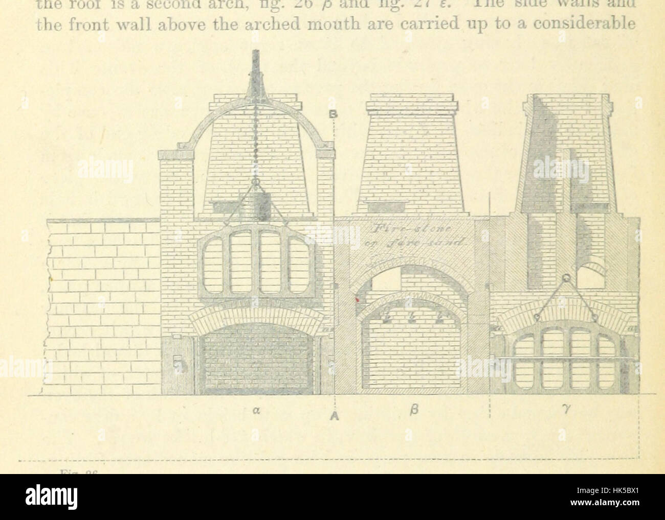 Illustration from 'Metallurgy,' showcasing the processes of extracting ...