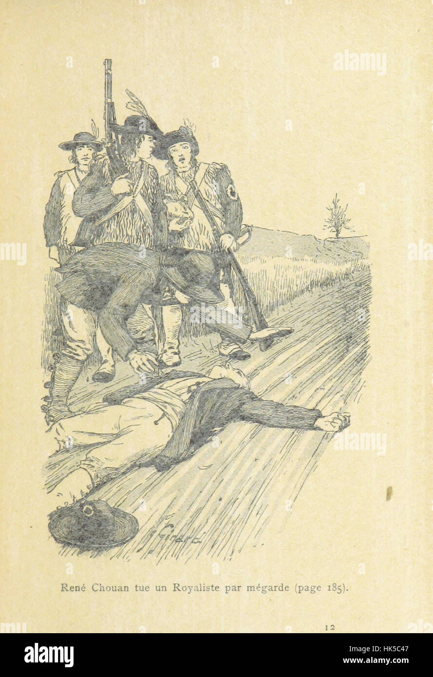 An illustration from 'Jean Chouan et la Chouannerie', depicting the ...