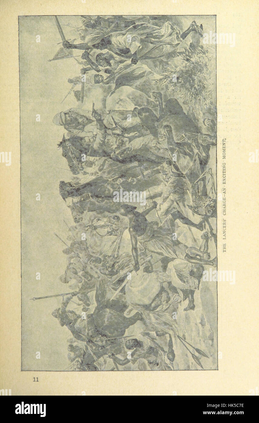 Image from 'The Wars of the 'Nineties,' illustrating the military ...