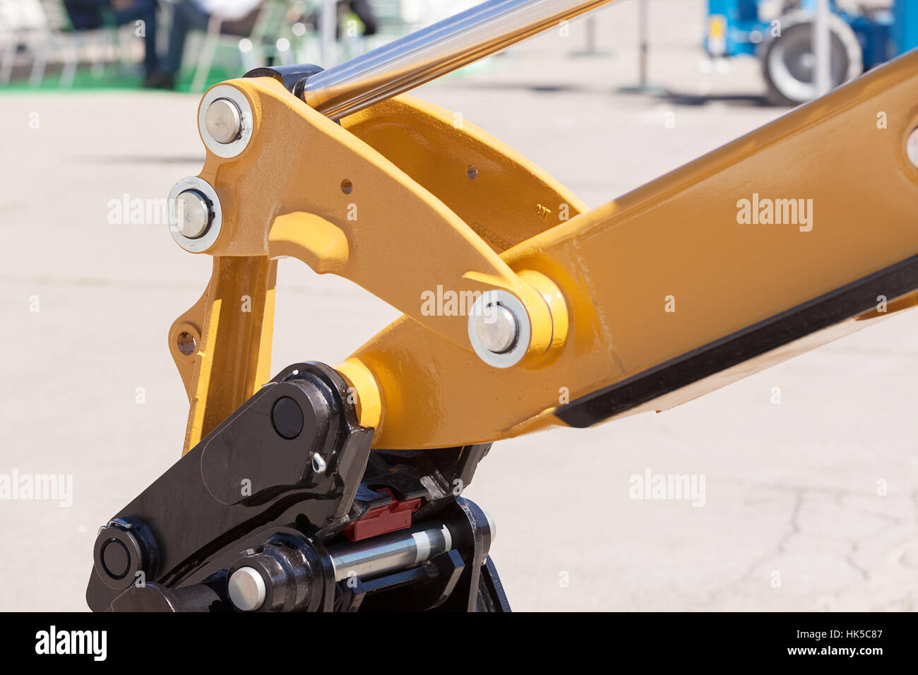 parts of machinery for the construction industry, note shallow depth of ...