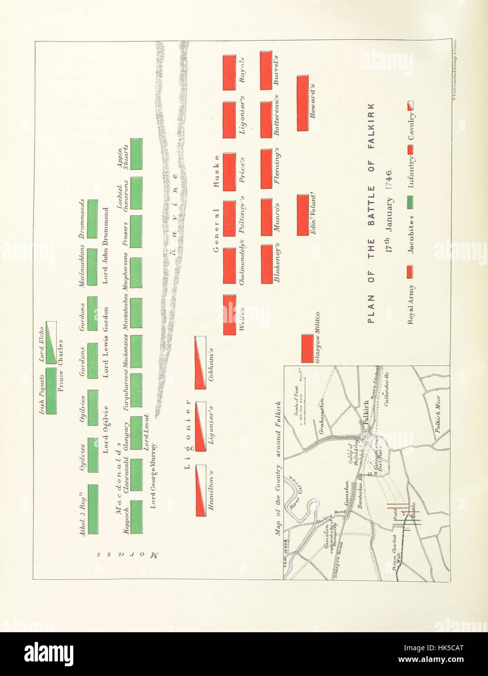 An image from 'Historical Geography of the Clans of Scotland,' which ...