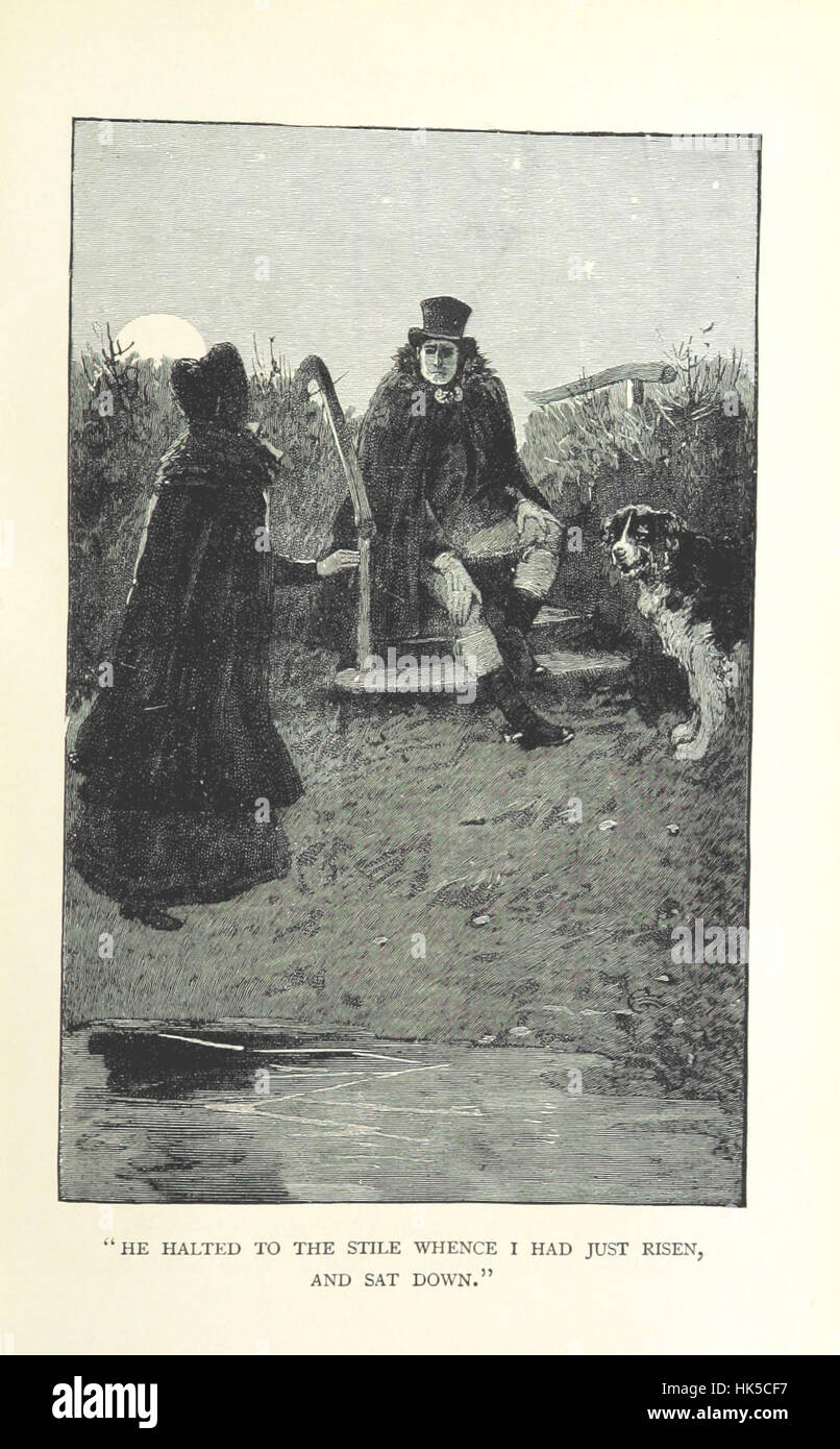 Illustrated edition of Jane Eyre. Image from page 185 Stock Photo - Alamy