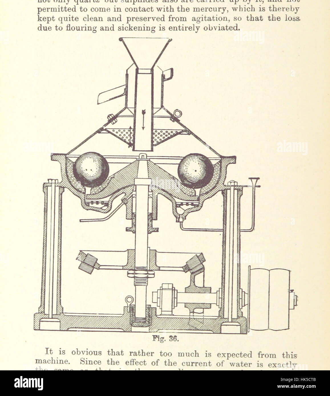 Image from 'The Metallurgy of Gold', detailing the process of gold ...