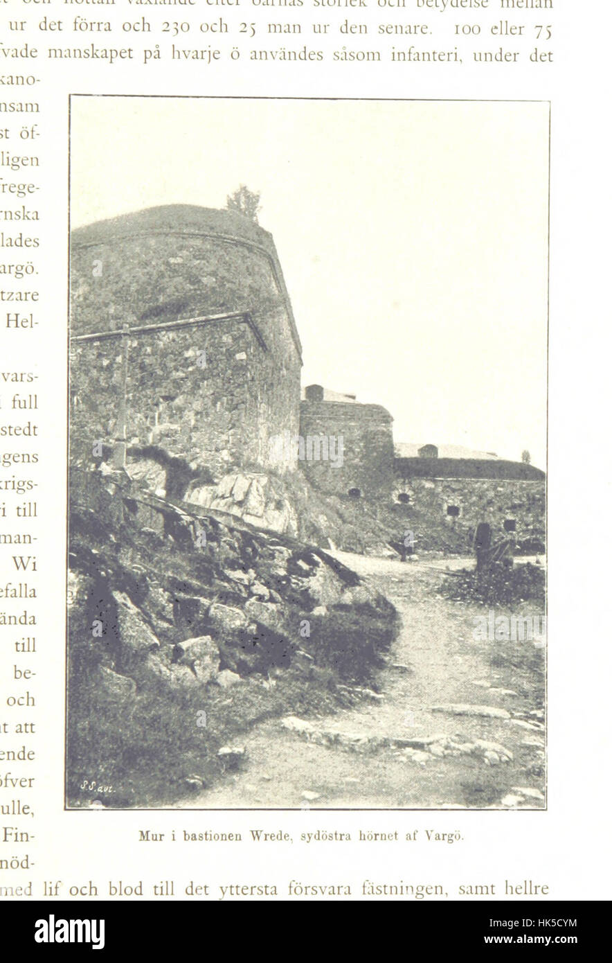 An illustration from 'Finska Kriget 1808-1809,' depicting key events ...