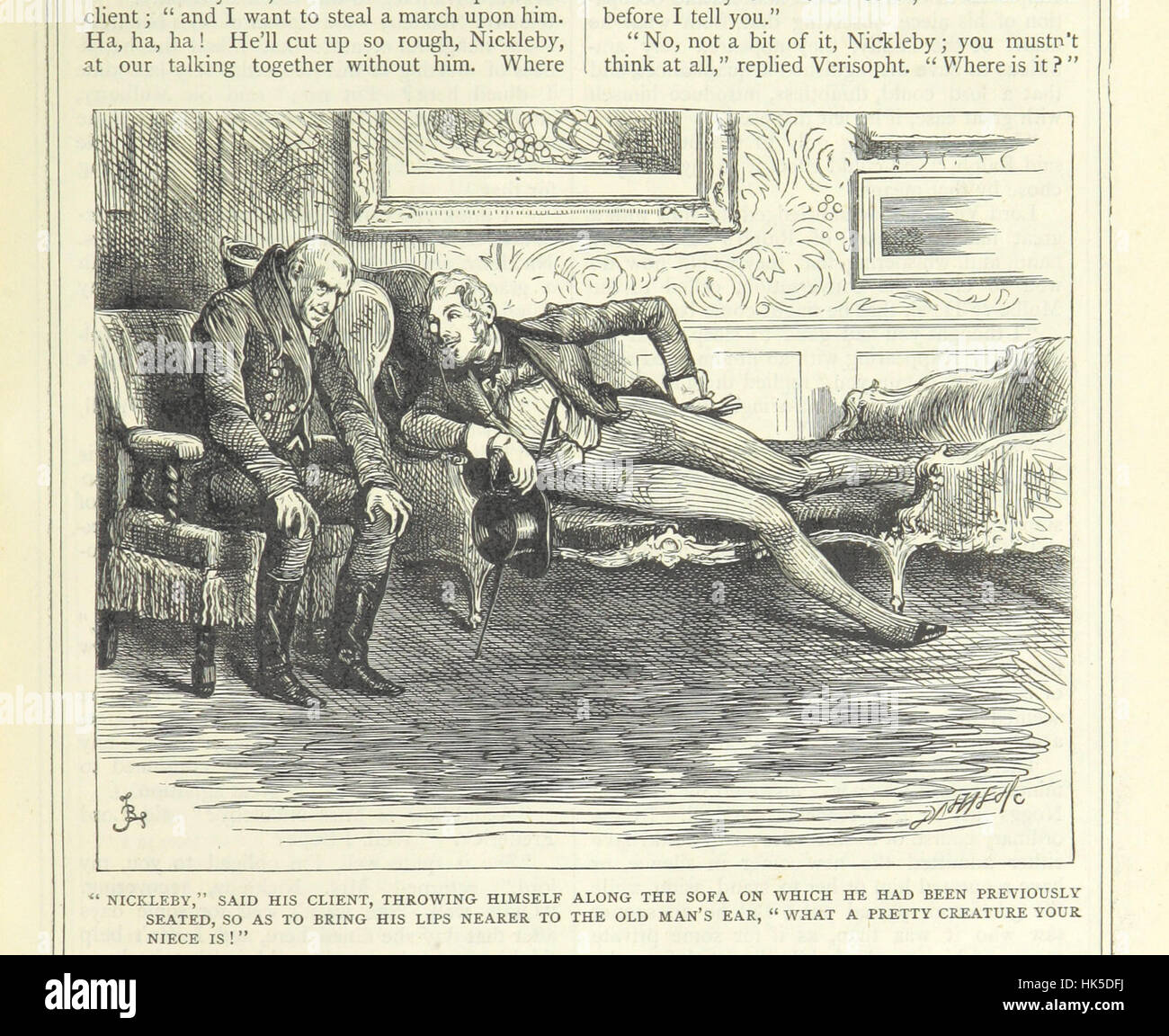 Image from 'The Works of Charles Dickens', featuring illustrations that ...