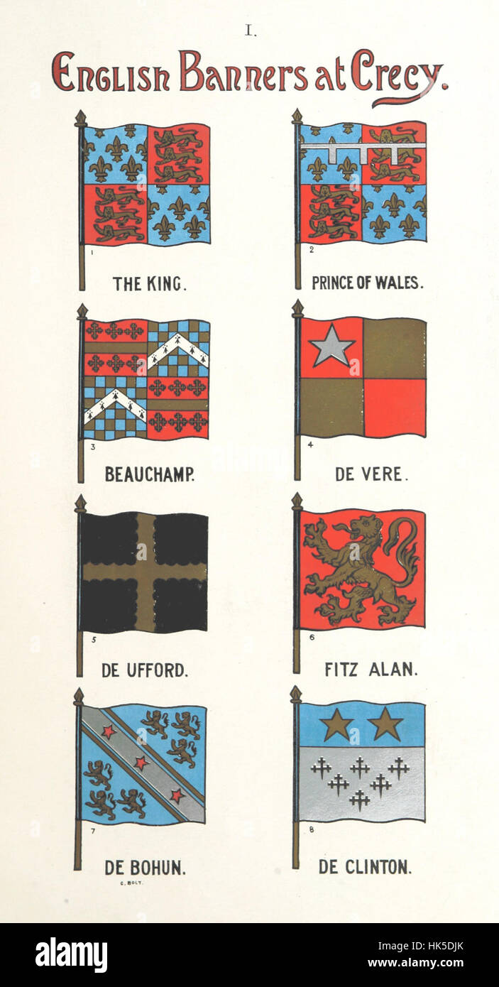 Image from 'Crecy and Calais', documenting historical records of the ...