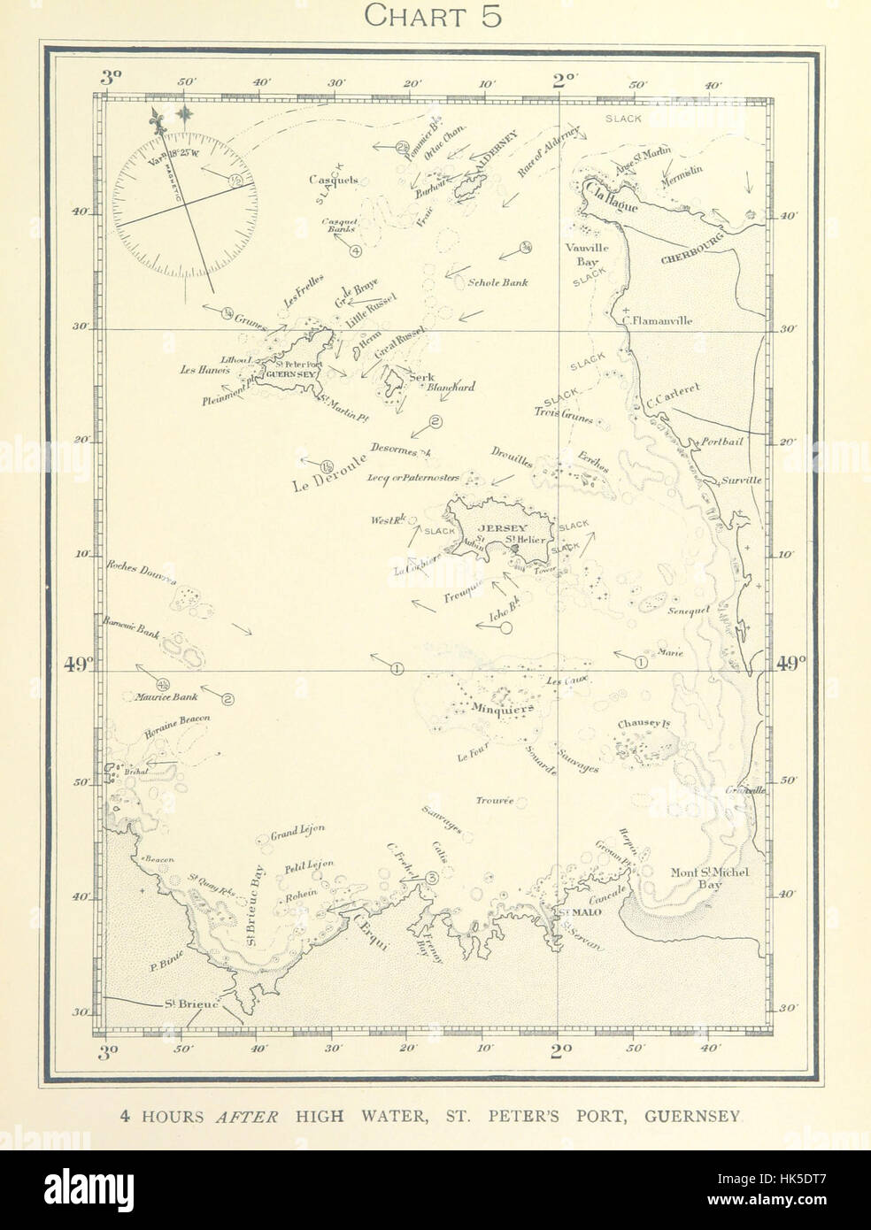 Image taken from page 19 of 'Twelve Charts of the Tidal Streams ...