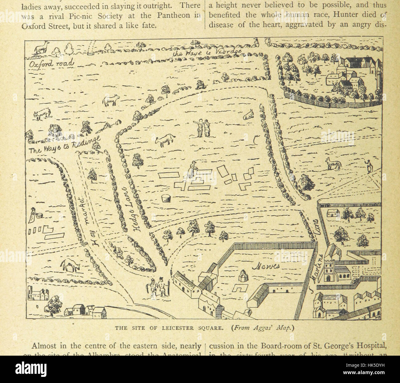 Image from 'Old & New London,' offering a historical comparison of ...