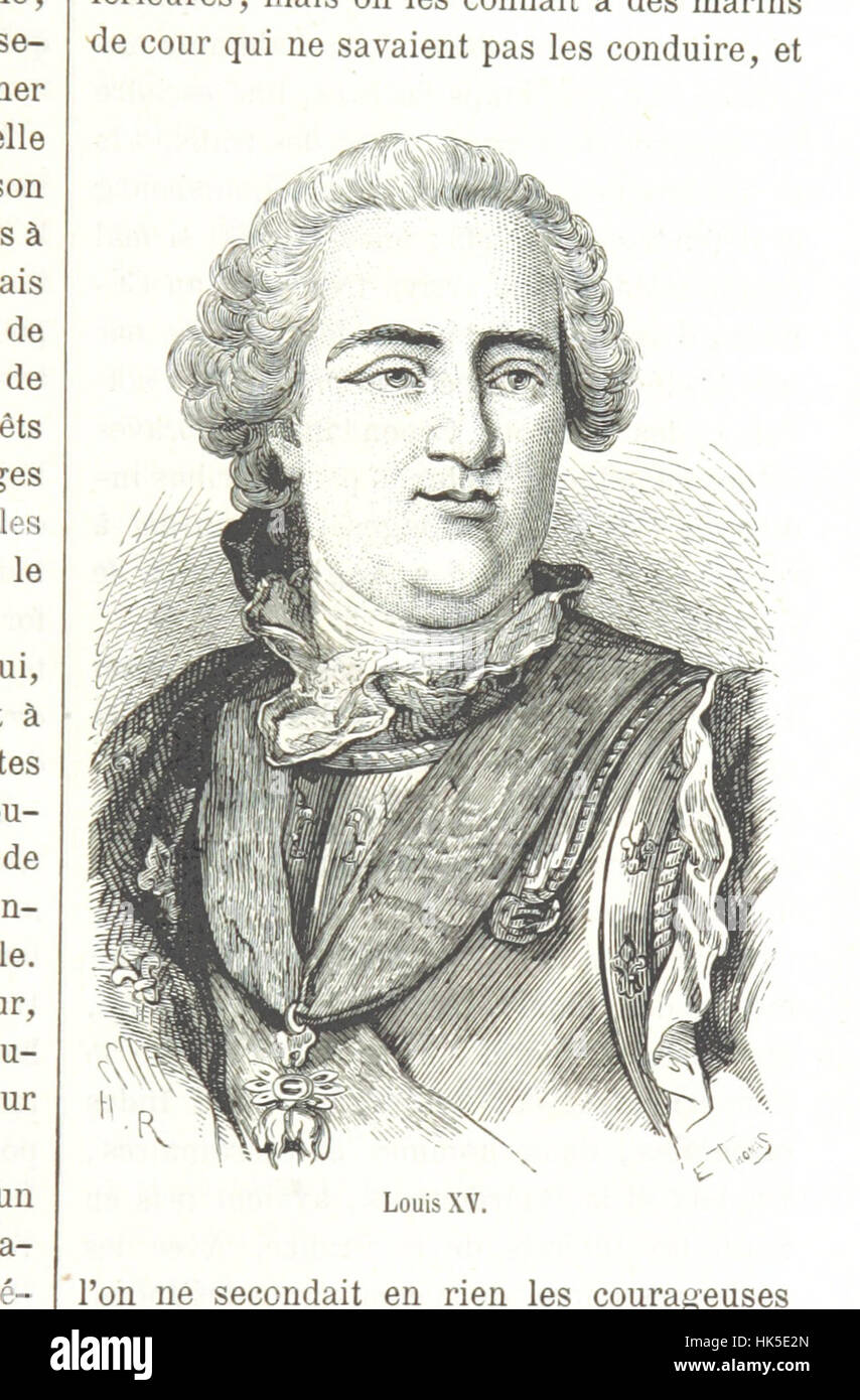 Illustration from 'Histoire de France populaire', showing key events ...