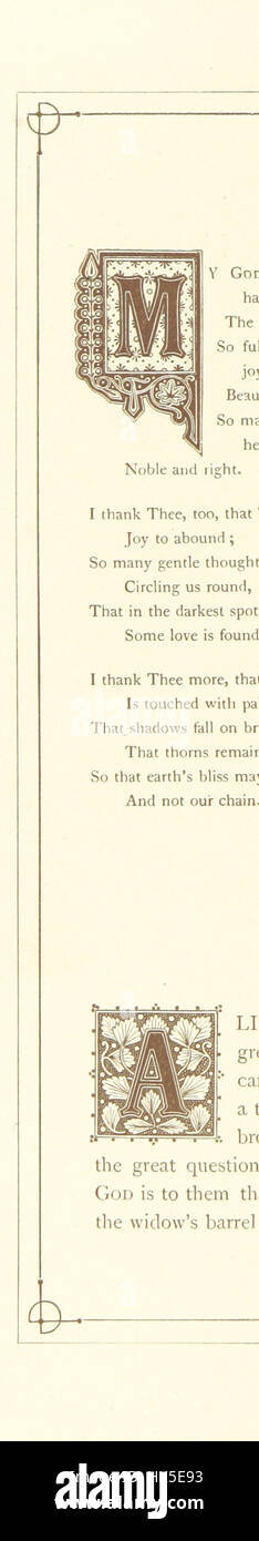 An illustration from 'Golden Thoughts from Golden Fountains', featuring ...