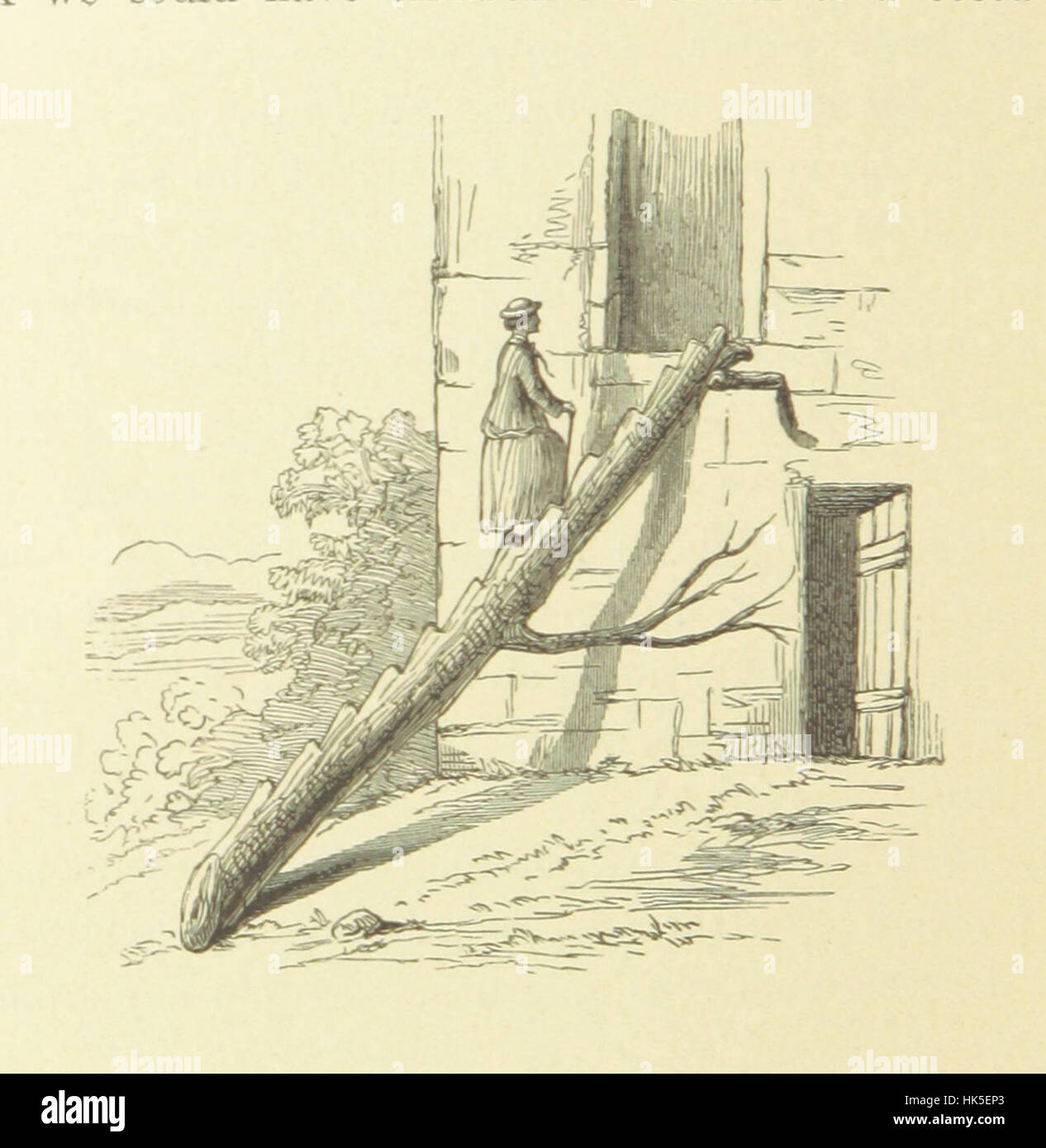 An image from 'The Antipodes and round the World,' detailing travels ...