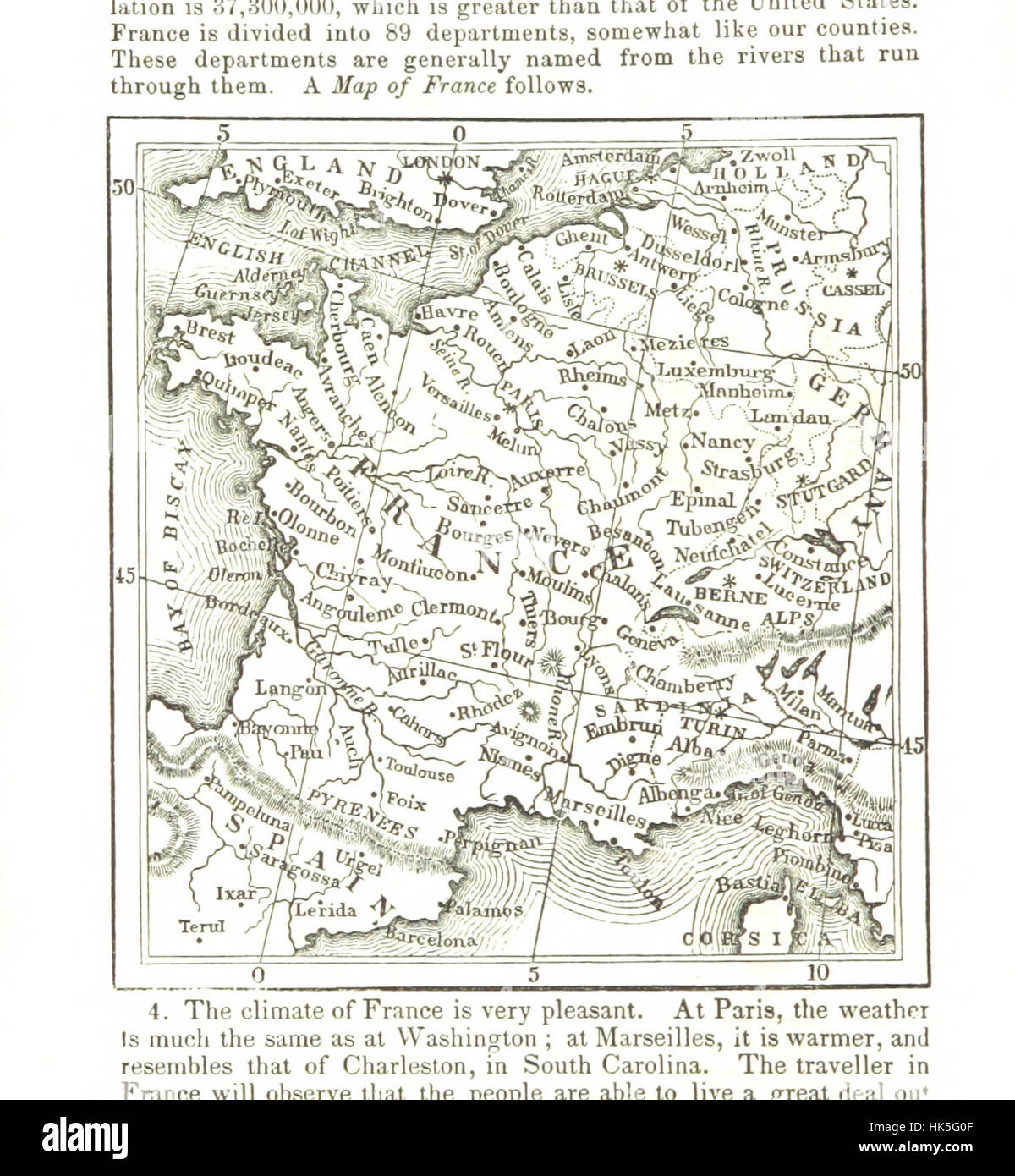 A pictorial history of France, covering key historical events from ...