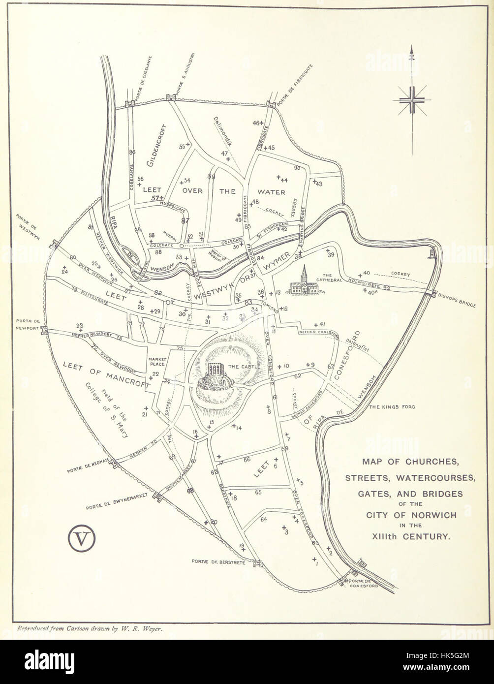 Illustration from page 20 of 'How the City of Norwich grew into shape ...