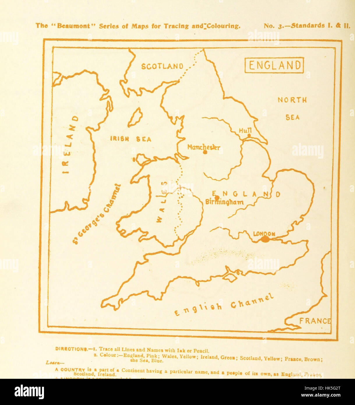 Illustration from 'How to Draw and Colour a Map', a guide to map ...