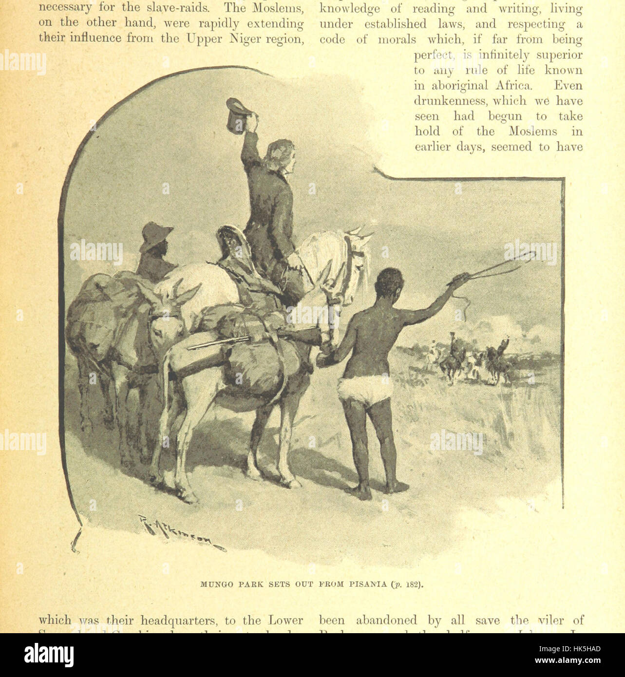 An illustration from 'The Story of Africa and its Explorers ...
