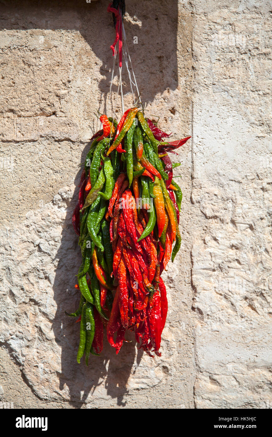 spice, mallorca, spain, wall, facade, dry, house wall, pepperoni, sheet ...
