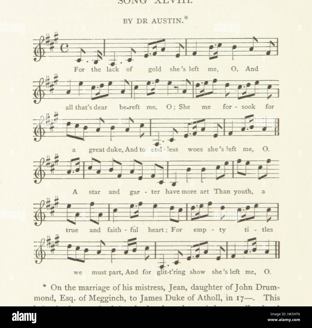 An image from 'Scottish Songs,' a collection of traditional Scottish ...