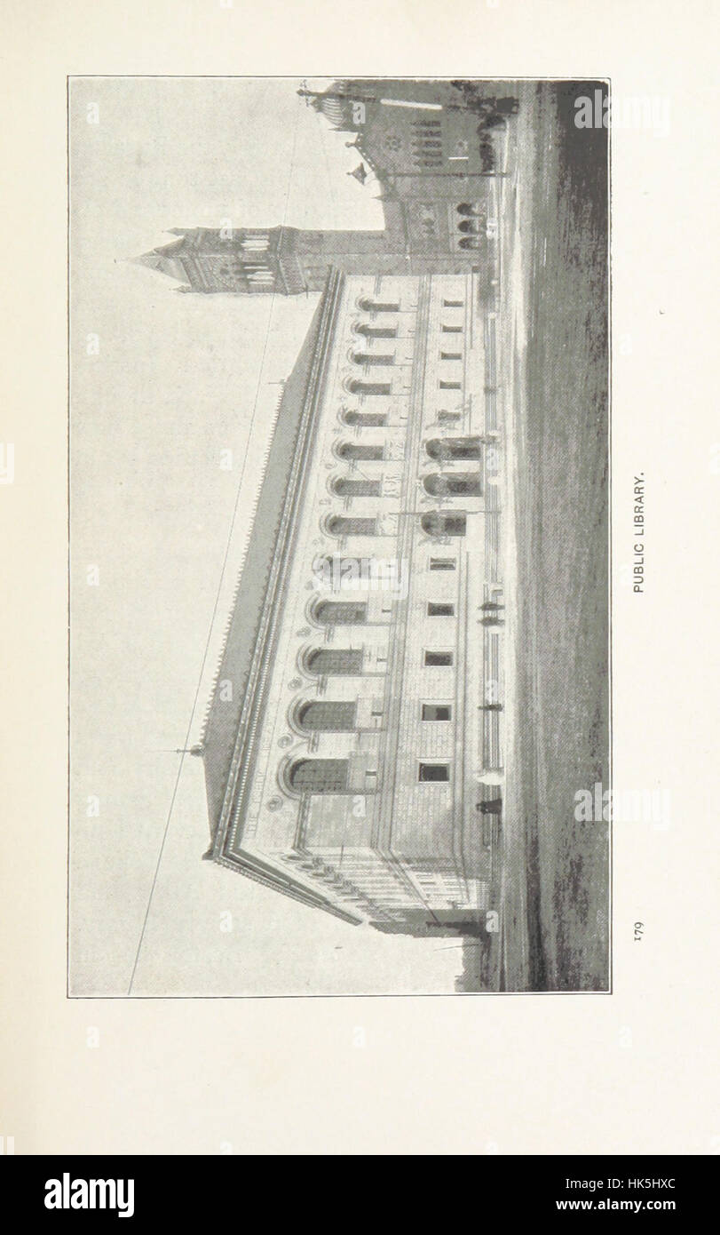 An image from 'American Historic Towns', illustrating the architectural ...