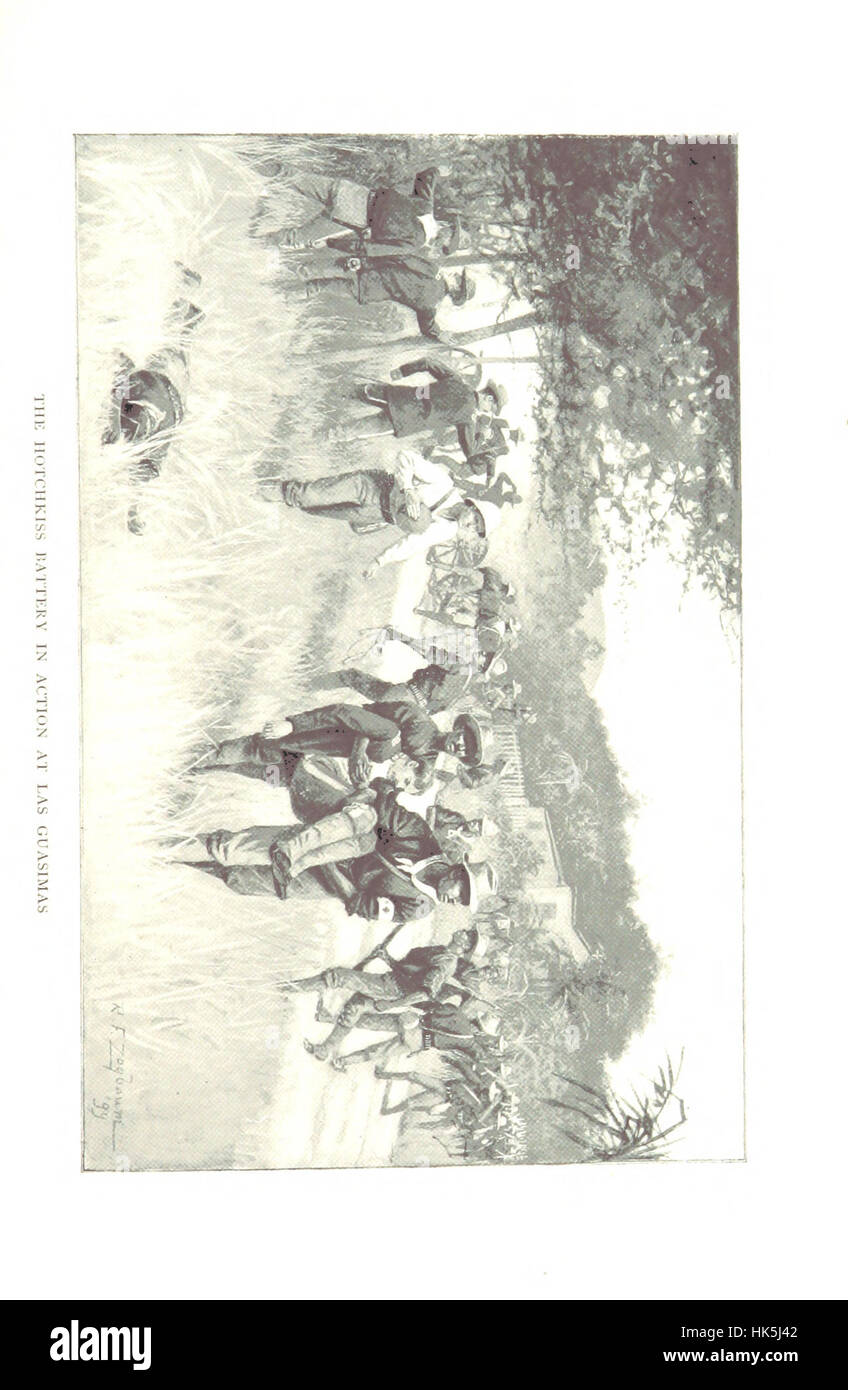Image from 'The War with Spain,' depicting key moments and battles of ...