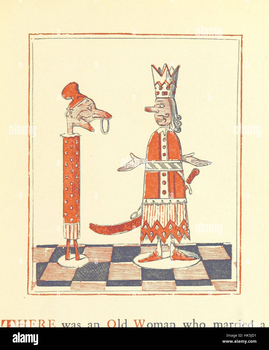An image from 'Ye Comical Rhymes of Ancient Times,' a humorous ...