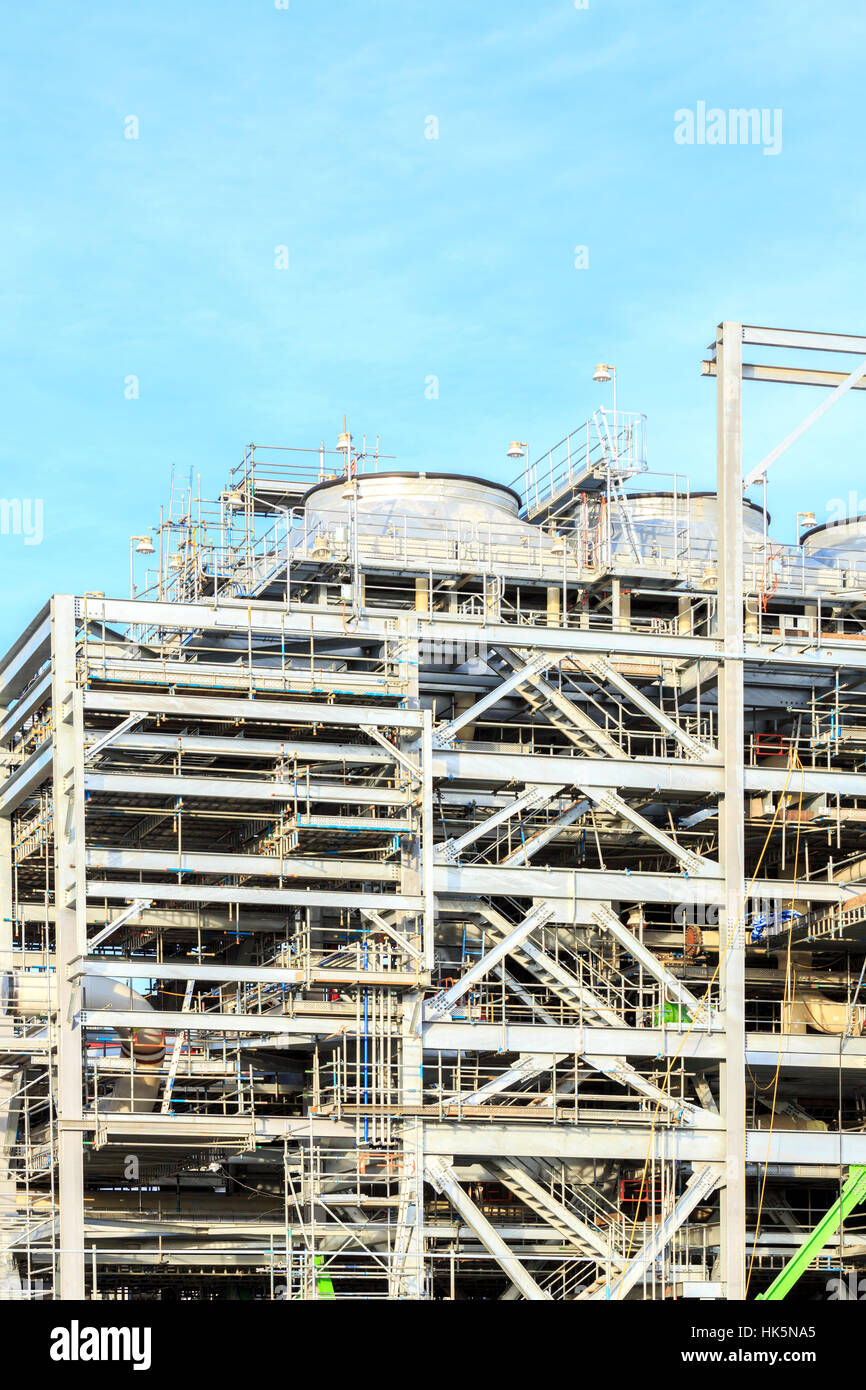 work, factory, fuel, tanker, refinery, petrochemical, exterior, plant ...