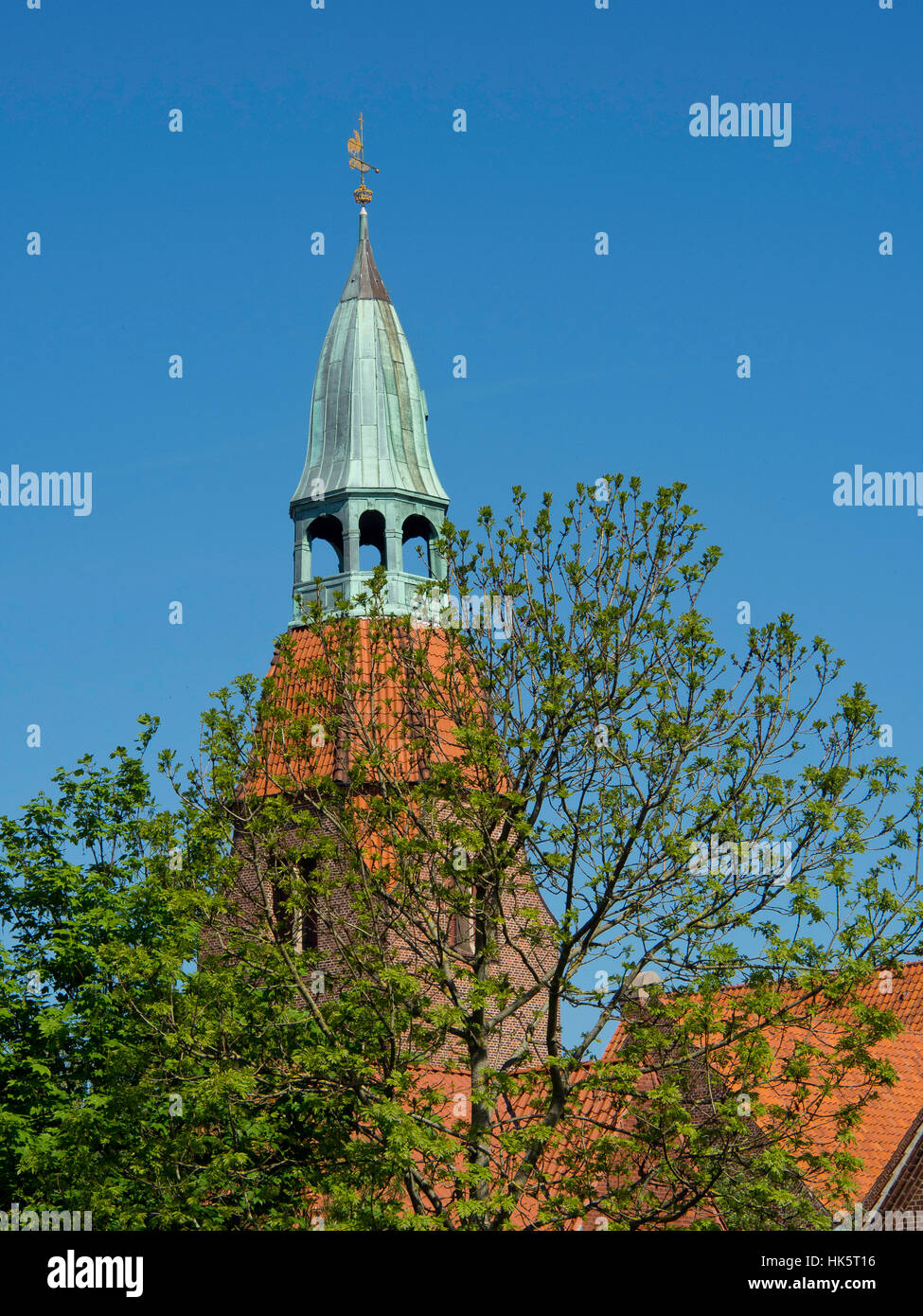 tower, church, denmark, steeple, tower, church, heaven, paradise ...