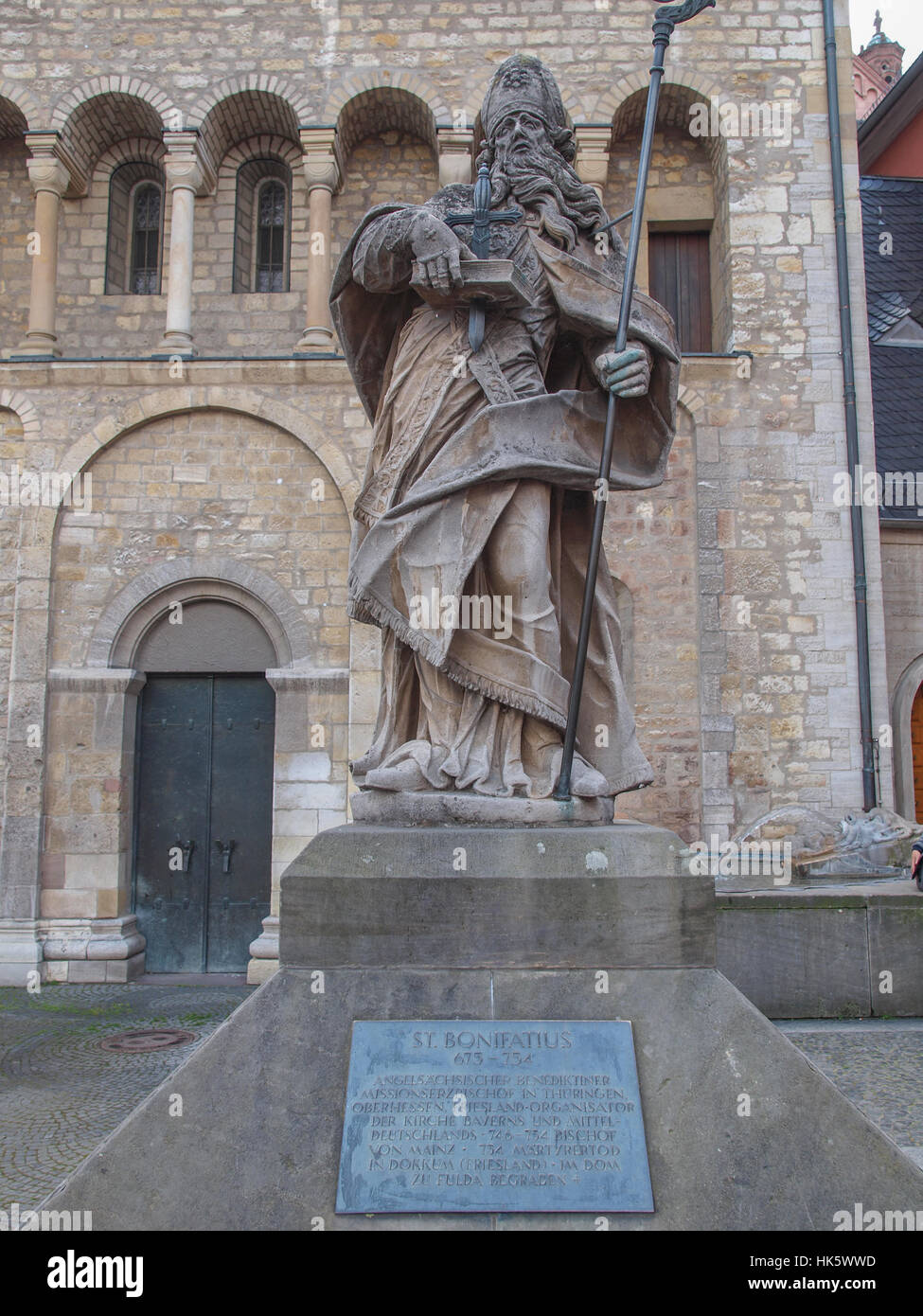 germany, german federal republic, saint, landmark, bronze, monument ...