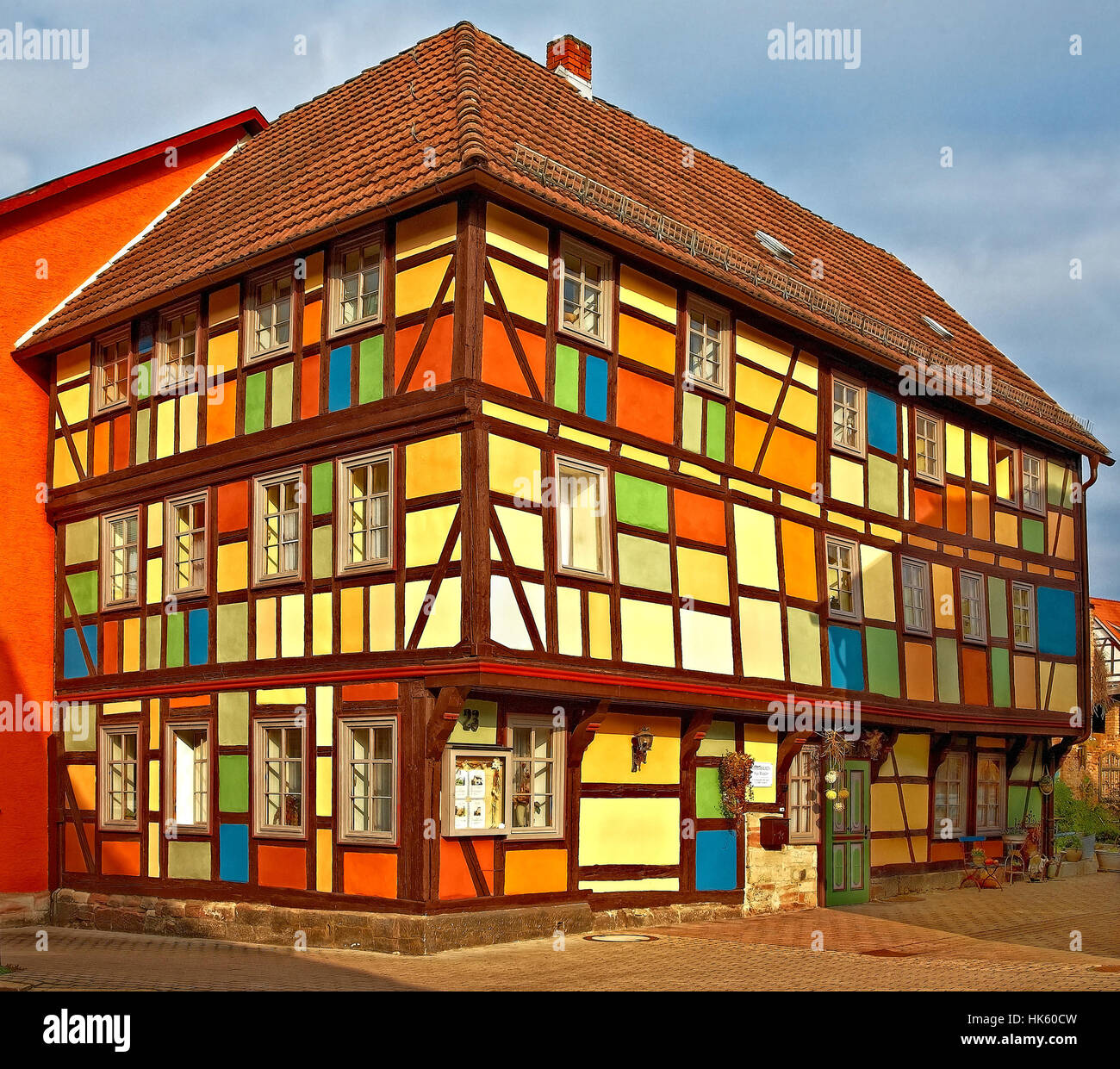 tudor style puzzle Stock Photo - Alamy