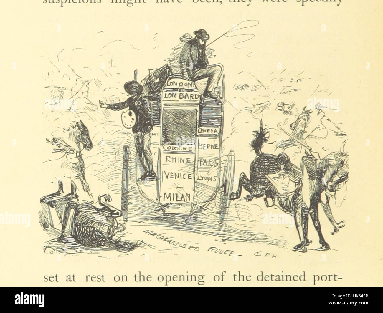 Image from page 216 of 'From London Bridge to Lombardy,' documenting a ...