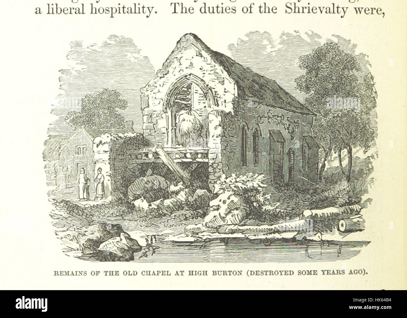 An image from the book 'The History and Antiquities of Masham ...