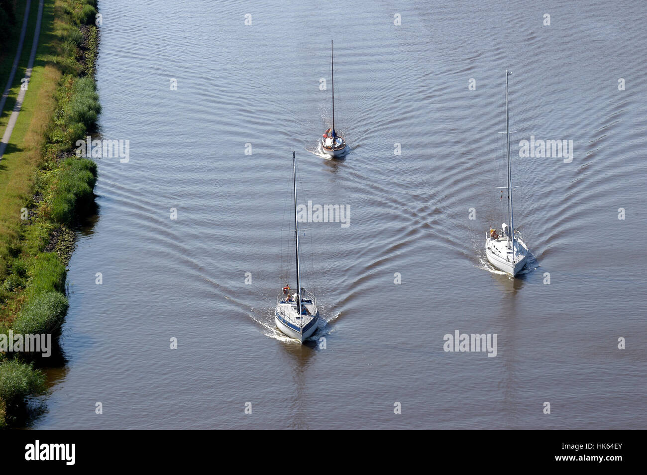 channel, sailing ship, sailing boat, sailboat, rowing boat, boat ...