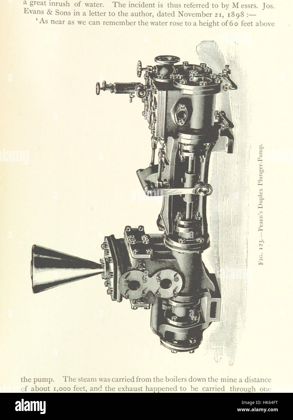An image from 'Mine Drainage', showing illustrations and explanations ...