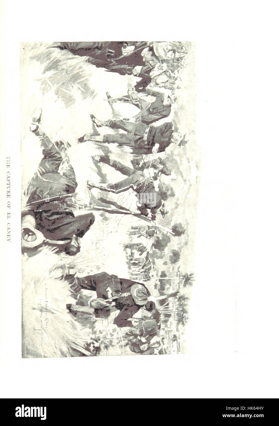 An image from page 217 of 'The War with Spain', depicting key events ...
