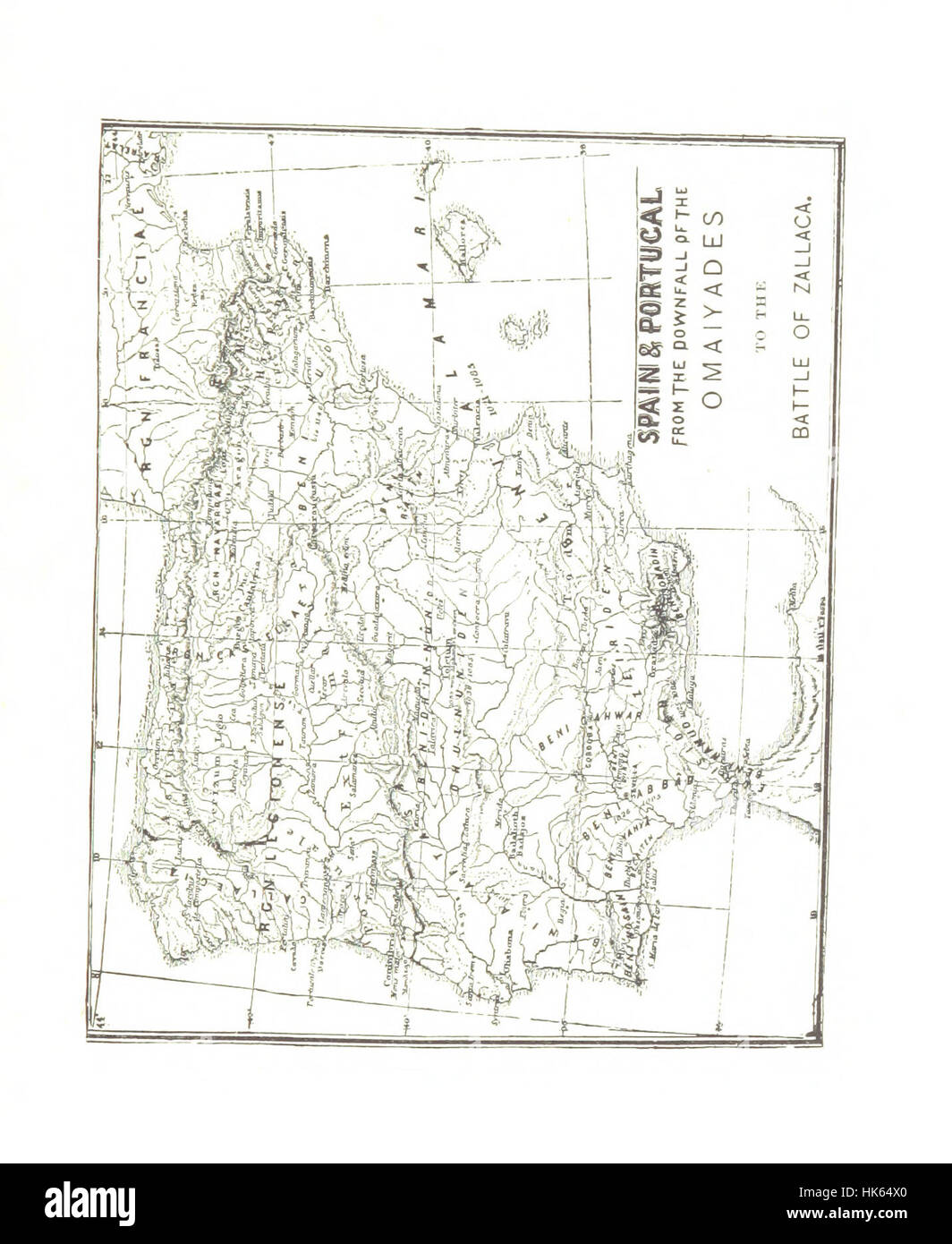 Image taken from page 219 of 'Spain in History', illustrating key ...