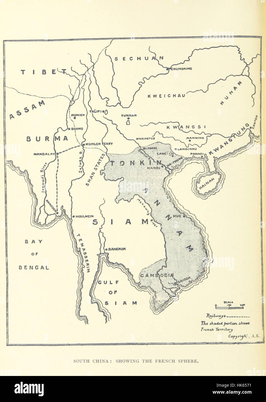 Image taken from page 220 of 'China in Decay', illustrating the ...
